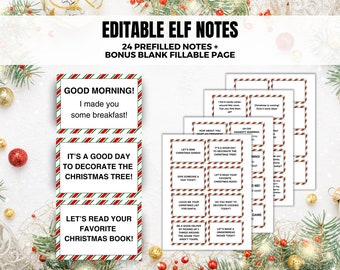 Editable Elf Letter Boards Elf Prop Christmas Elf (Download Now) - Etsy