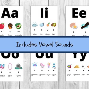 Phonetic Alphabet Posters / Phonics Activities / Alphabet Posters / ABC ...