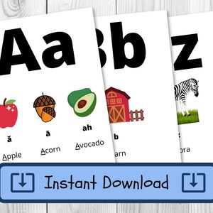 Phonetic Alphabet Posters / Phonics Activities / Alphabet Posters / ABC ...