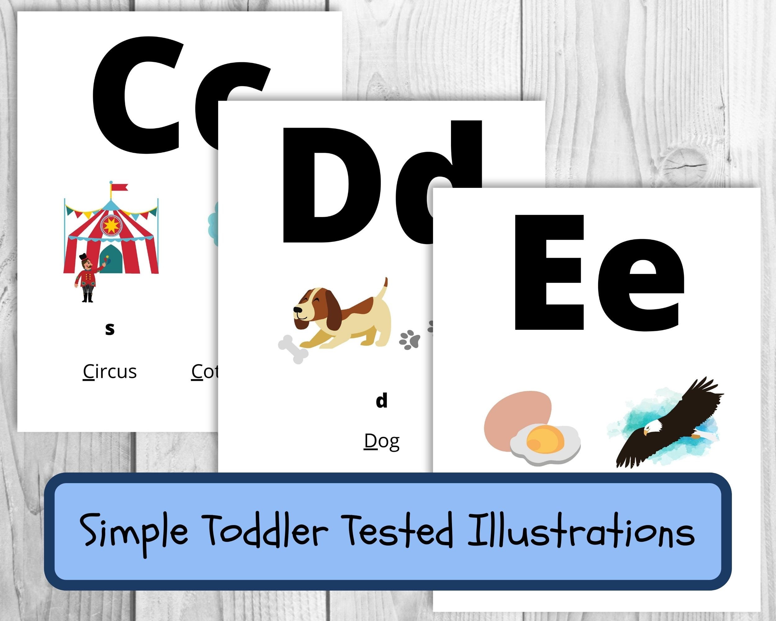 Phonetic Alphabet Flashcards / Phonics Activities / Alphabet - Etsy Canada