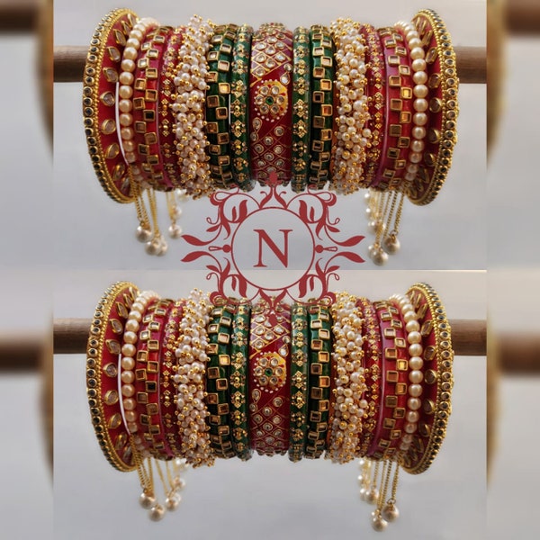 Painted Glass Bangles - Etsy