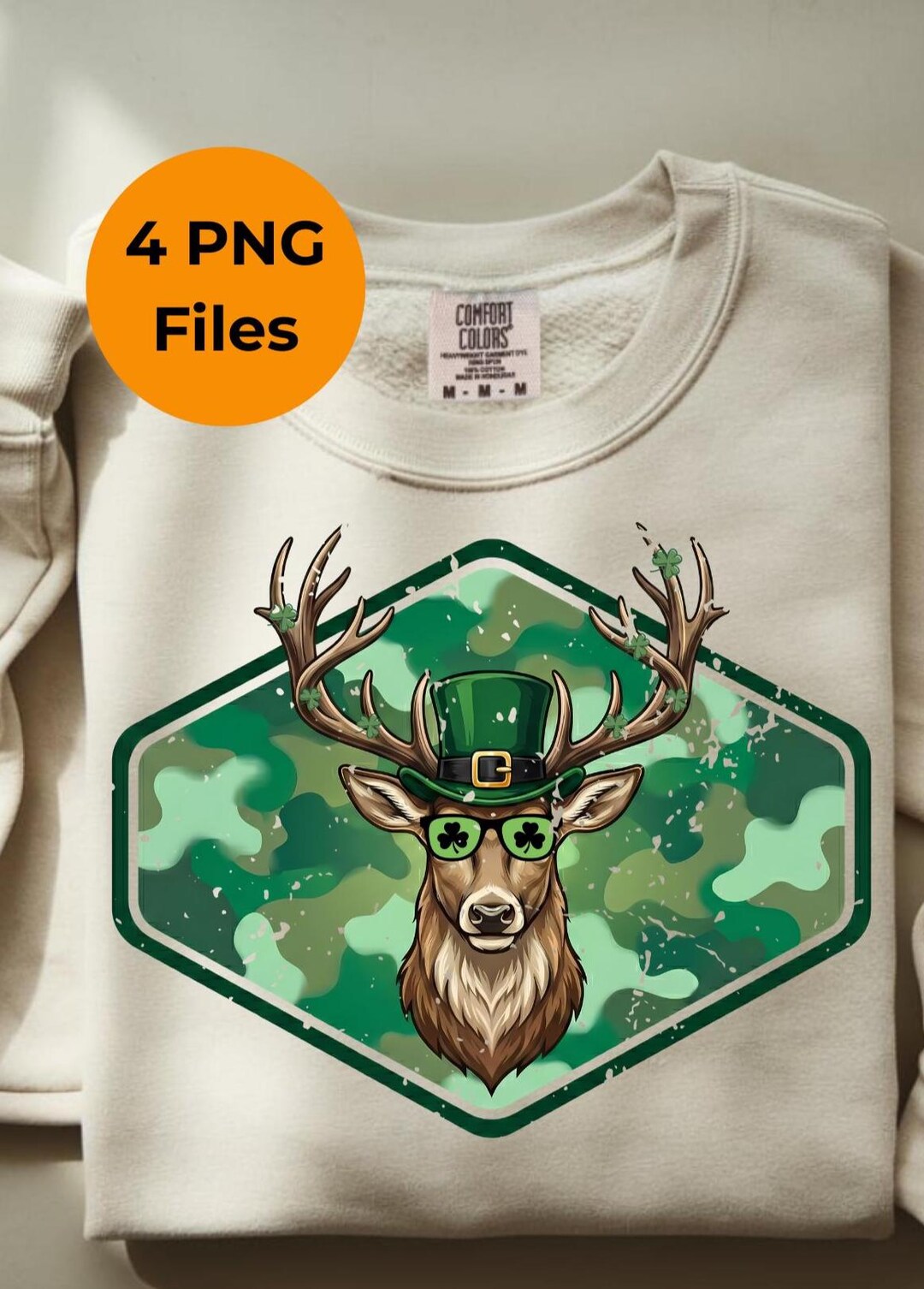 Hunting Deer St. Patrick's Day Png: Retro St Patricks Day PNG, Coquette ...