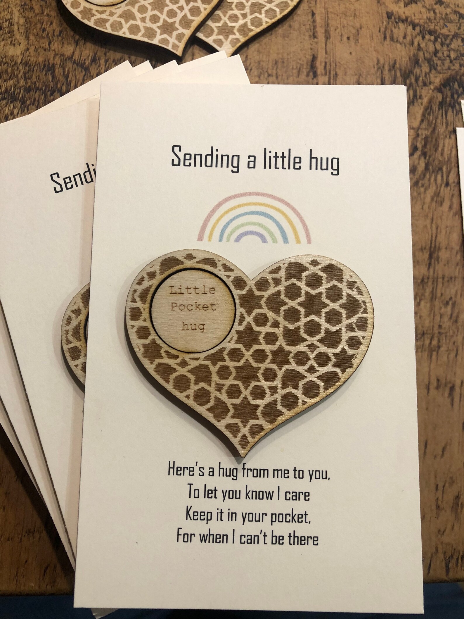 Little Pocket Hug! Send a Hug in the Post With a Message to a Loved One ...