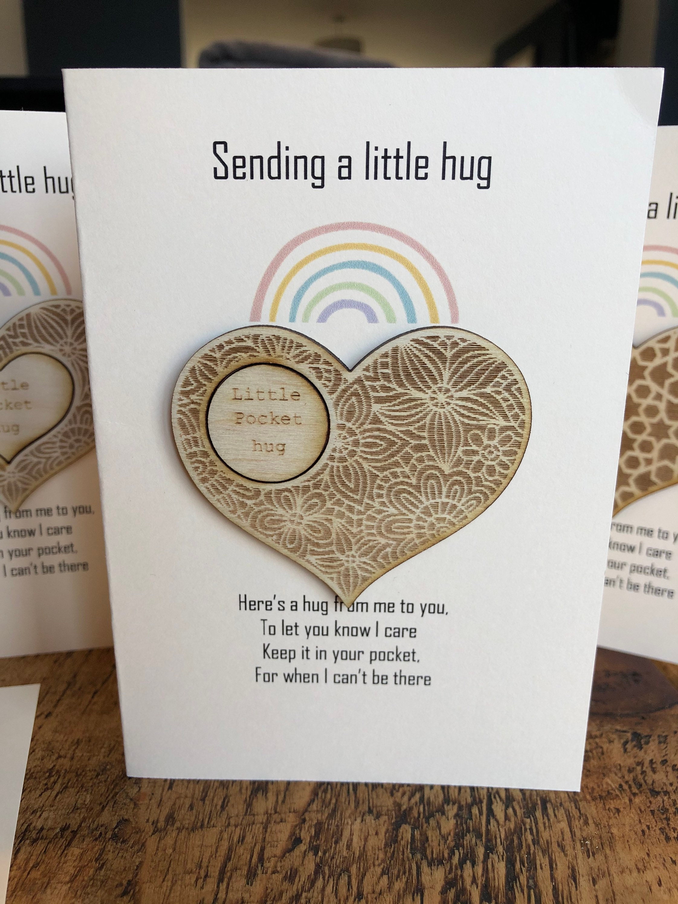 Little Pocket Hug! Send a Hug in the Post With a Message to a Loved One ...