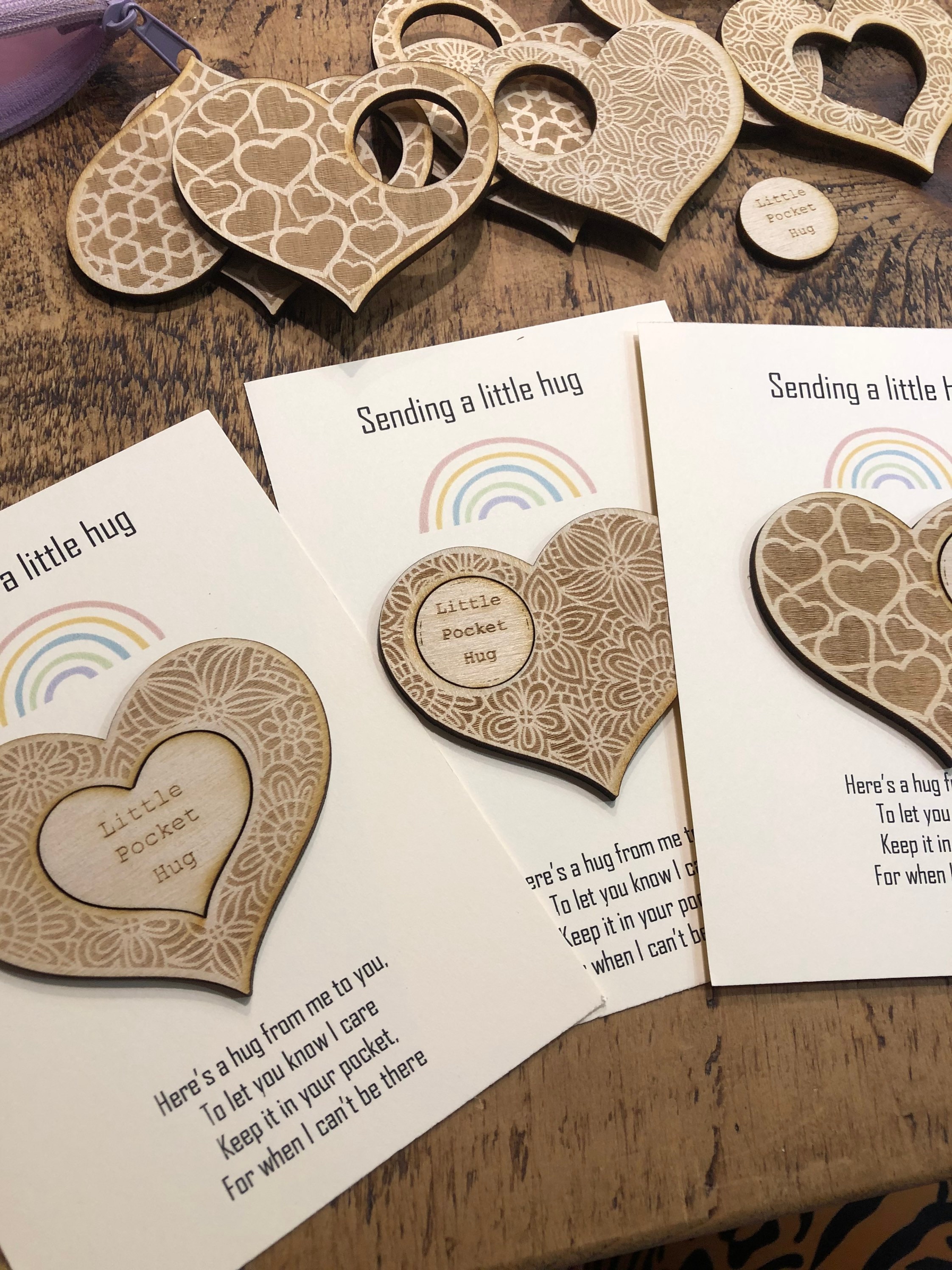 Little Pocket Hug! Send a Hug in the Post With a Message to a Loved One ...