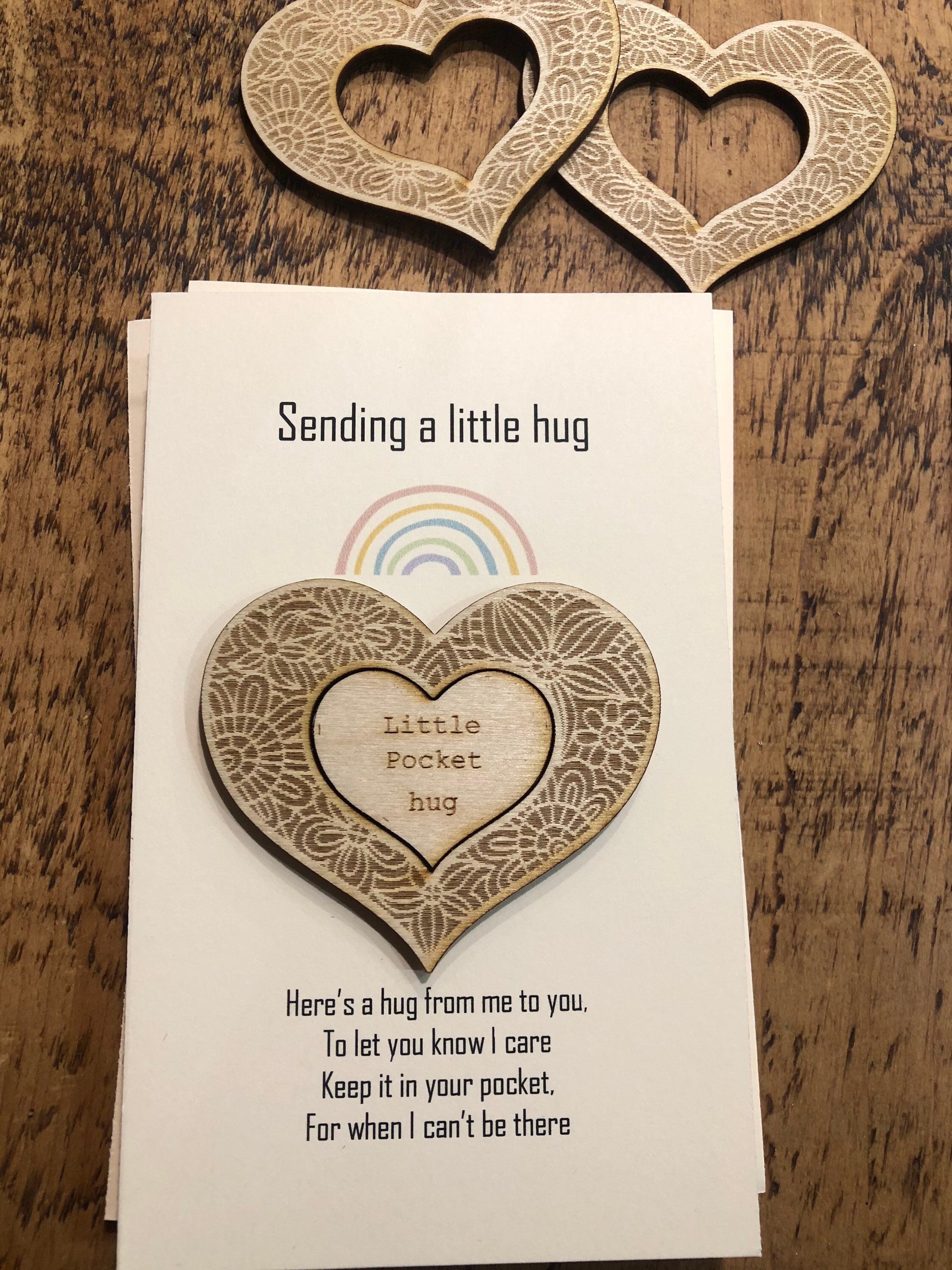 Little Pocket Hug! Send a Hug in the Post With a Message to a Loved One ...