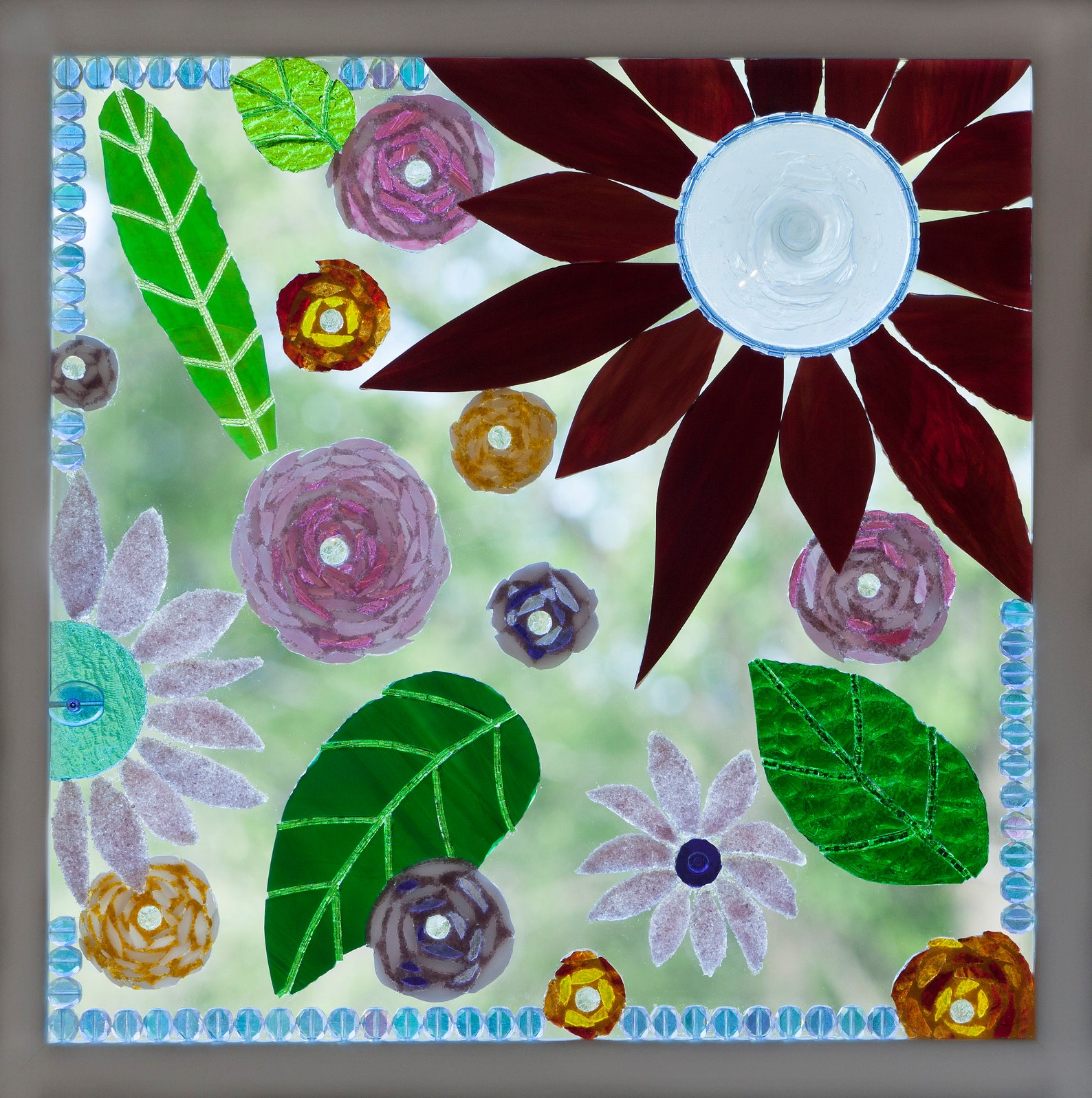 Custom Chuppah Glass Mosaic, Jewish Wedding Glass Mosaic, Custom ...