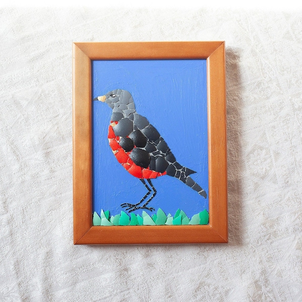 Bird Mosaic - Etsy