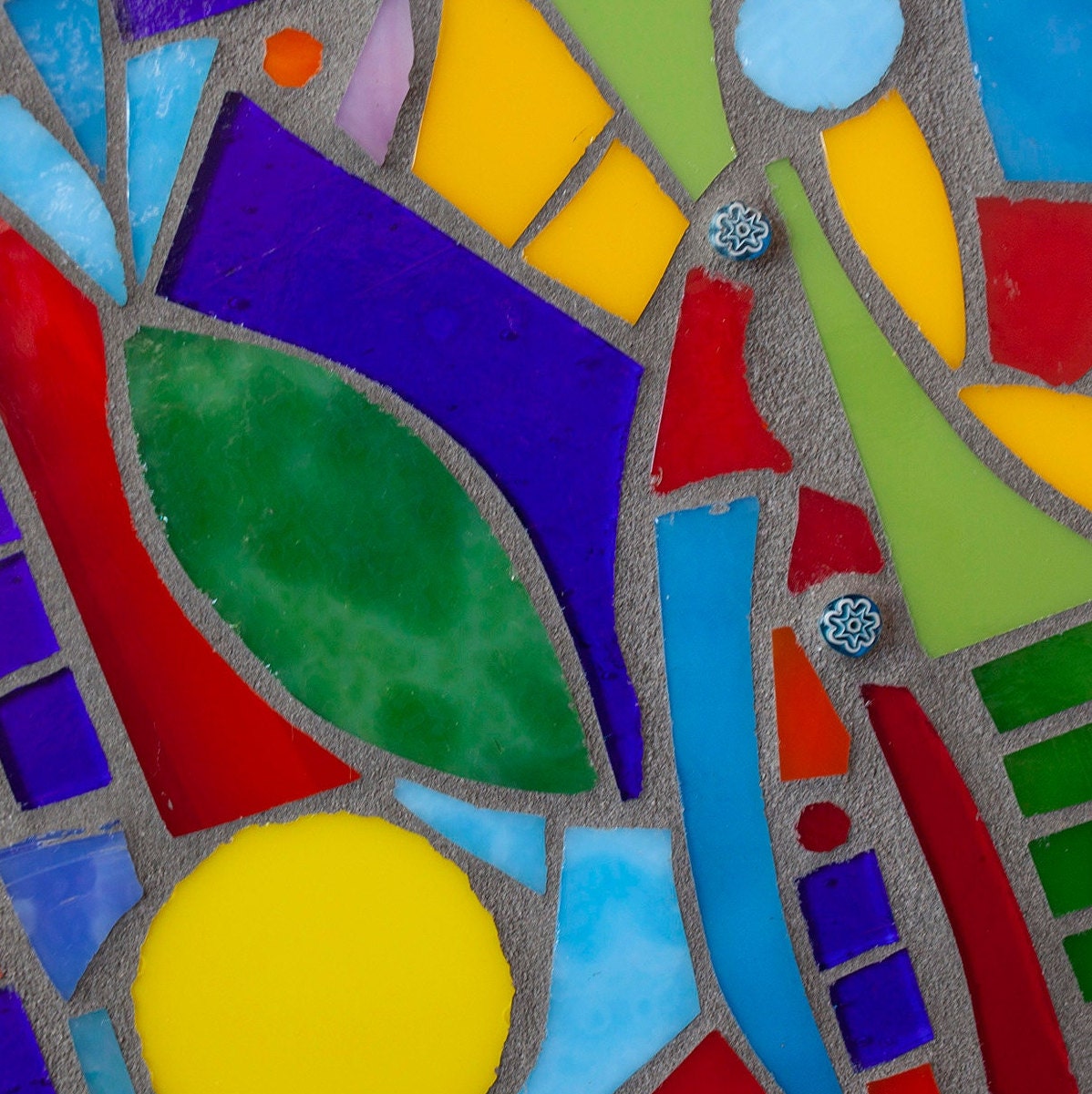 Abstract Mosaic, Small Abstract Art, Mosaic Wall Art, Small Mosaic ...