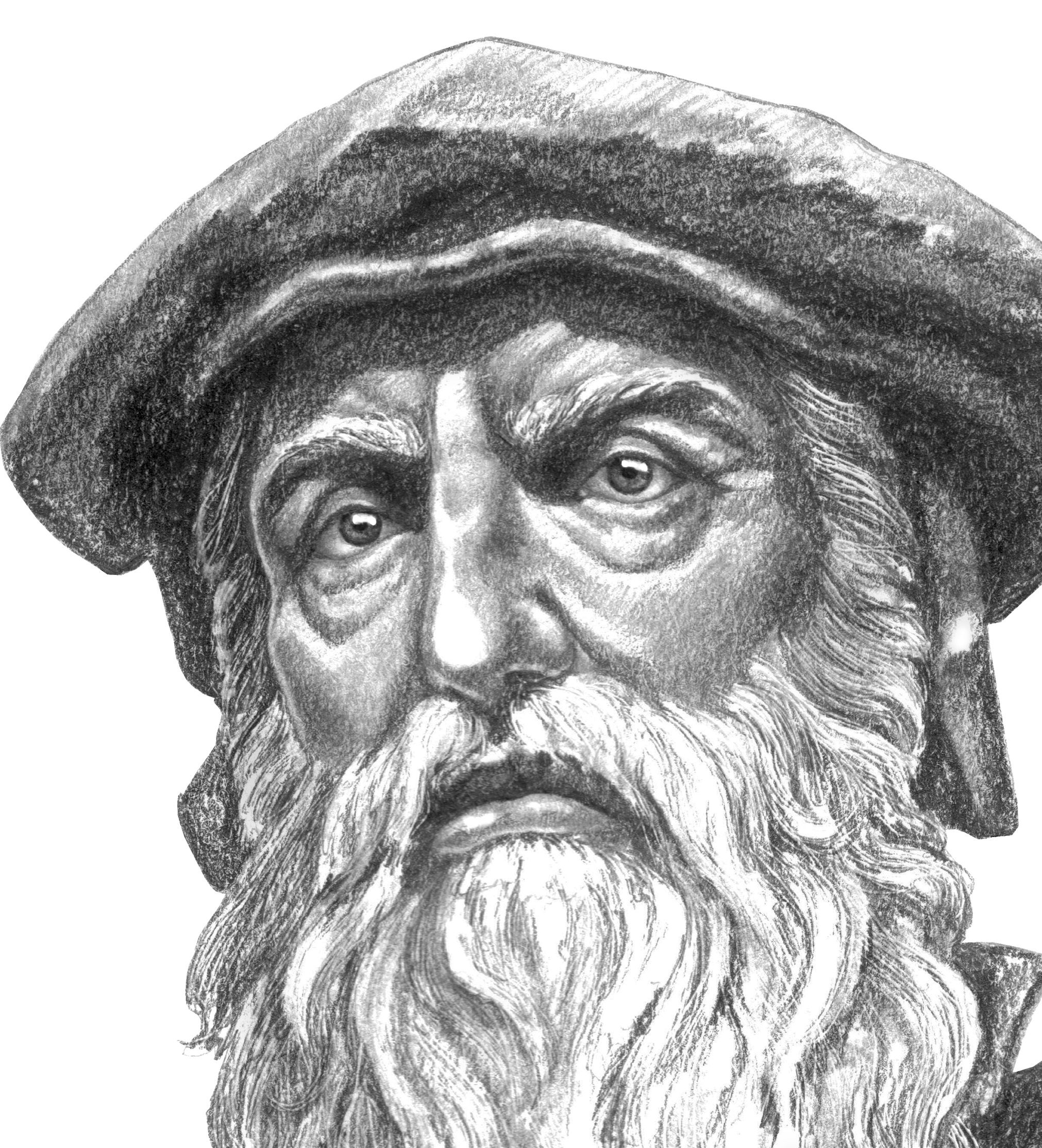 John Knox & Quote Portrait Sketch Art Reformed Theology. - Etsy