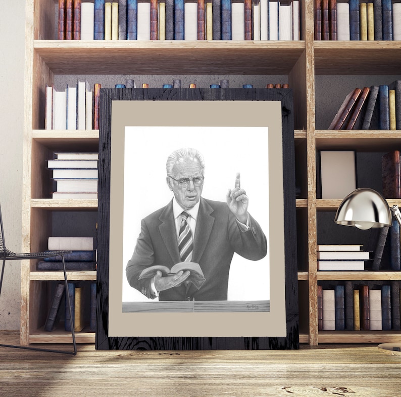 John Macarthur Art Portrait | Etsy