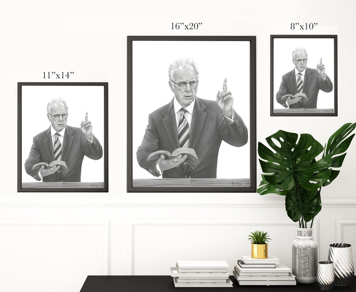 John Macarthur Art Portrait | Etsy