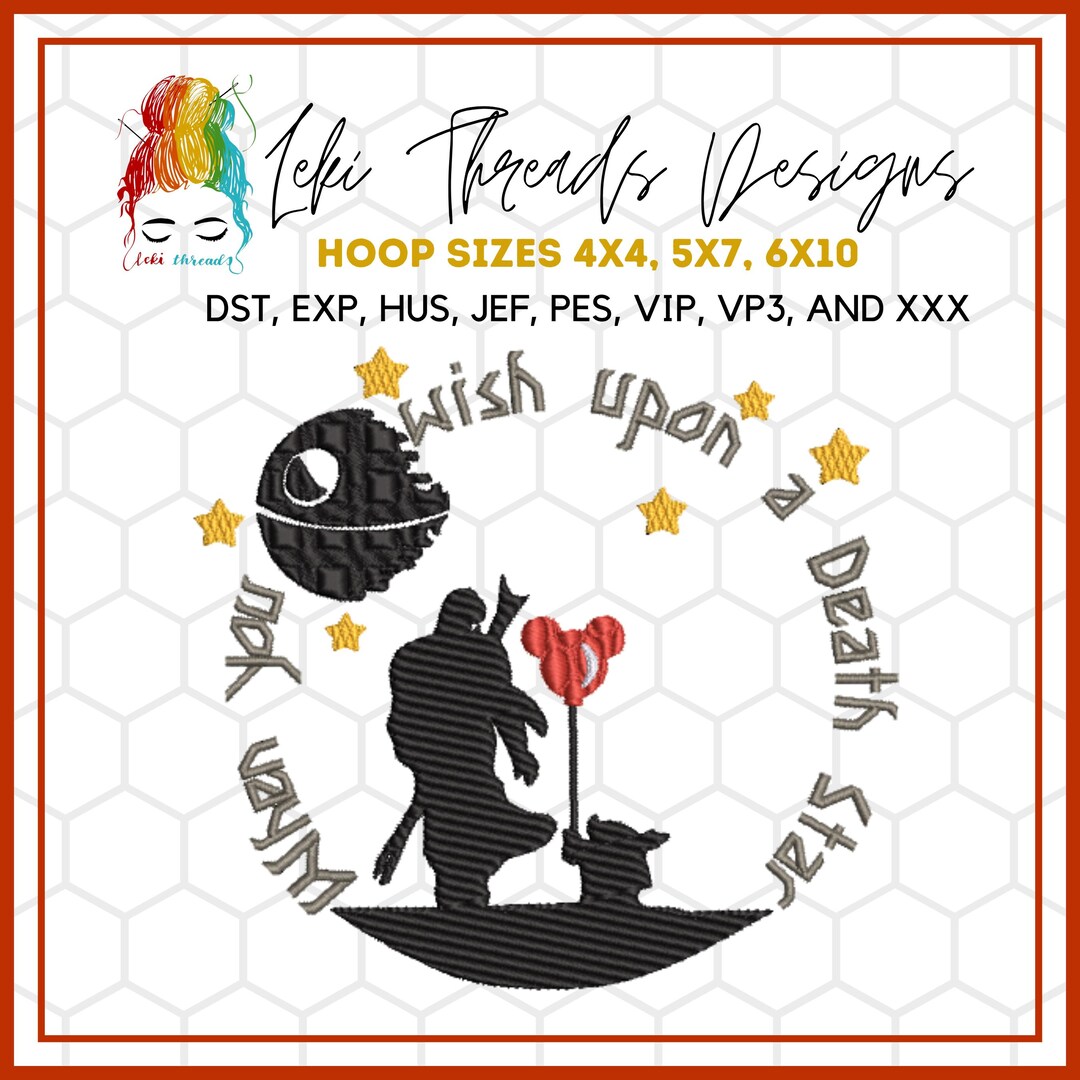 Mando & Grogu Embroidery Design: Star Wars Inspired (digital Download ...