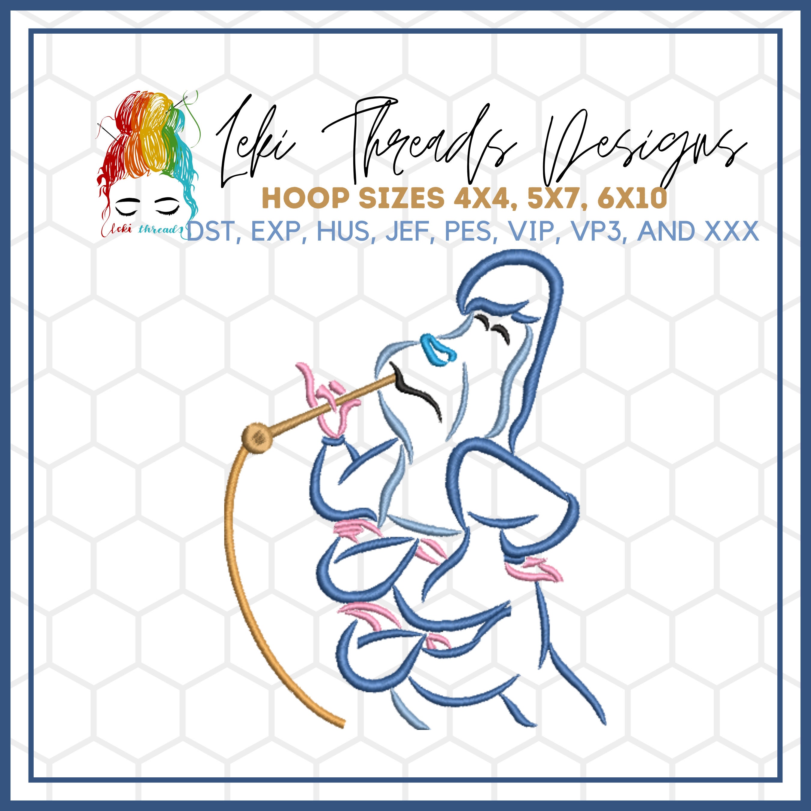 Absalom Inspired Embroidery Design, Alice in Wonderland Inspired ...