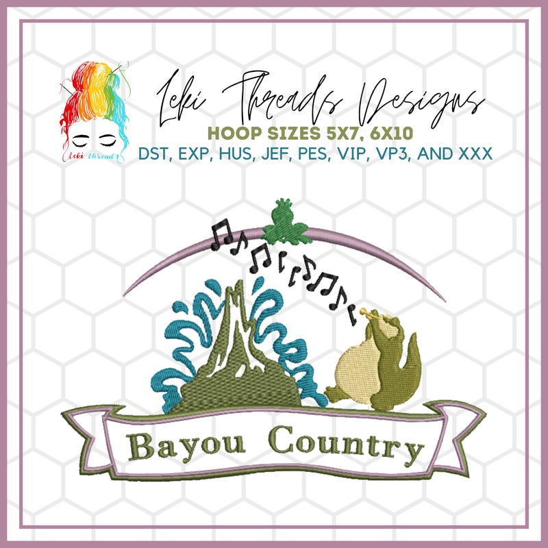 Bayou Embroidery - Etsy