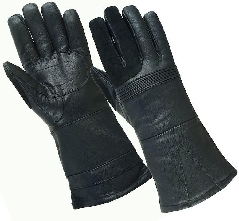 Star Wars Inspired Screen Accurate Gauntlet Biker Glove Cosplay High ...