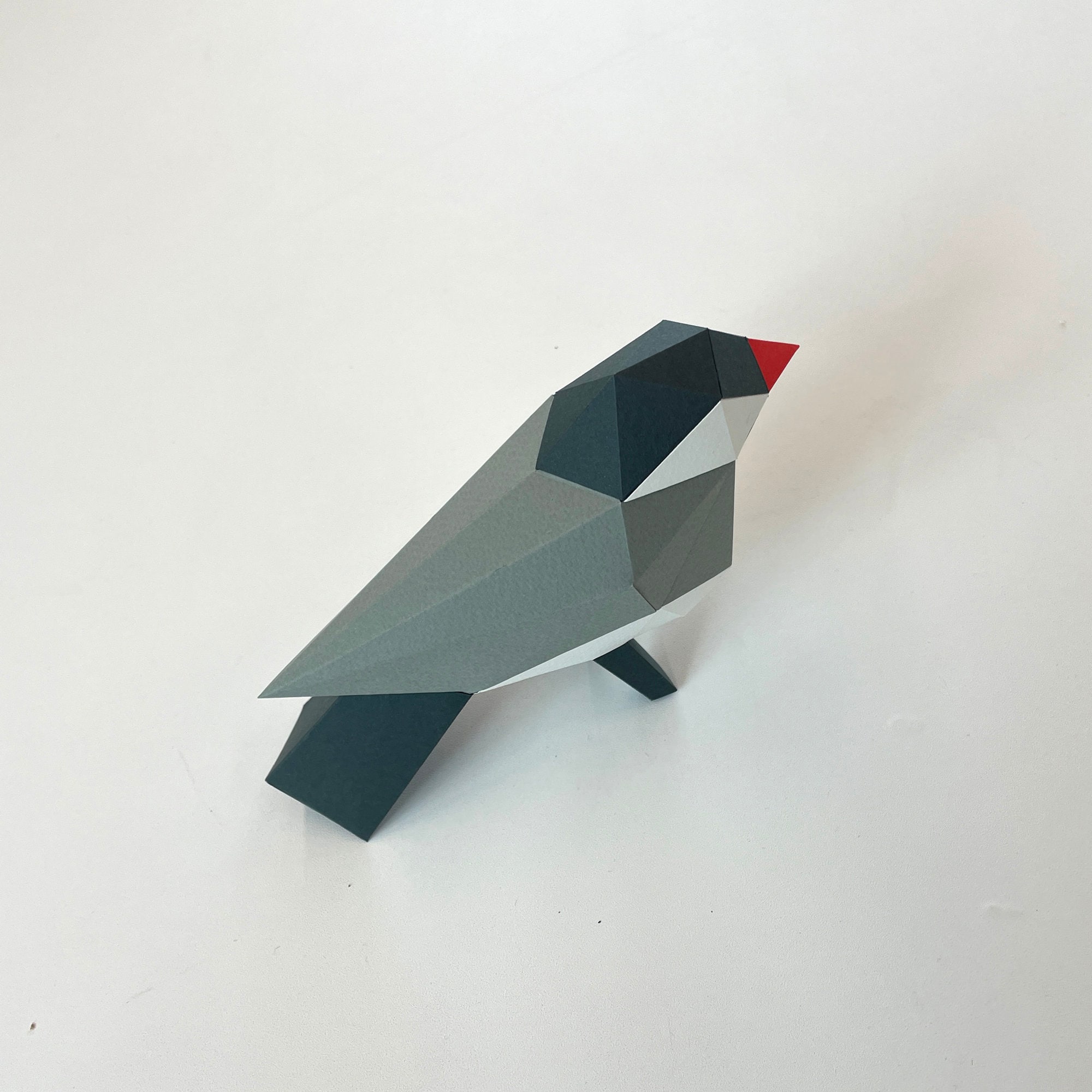 Java Sparrow Bird Paper Craft3d Low Polygonal Paper - Etsy UK