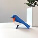 Bluebird, Bird Paper Craft,3d Low Polygonal Paper Sculpture, Digital ...
