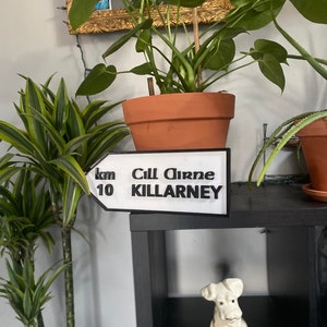 Custom Distance to Road Sign, Wood Road Sign, Custom Country Sign ...