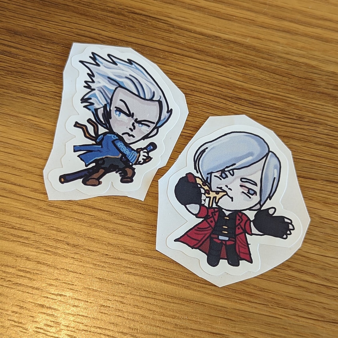 Devil May Cry Dante and Vergil Die-cut Sticker - Etsy