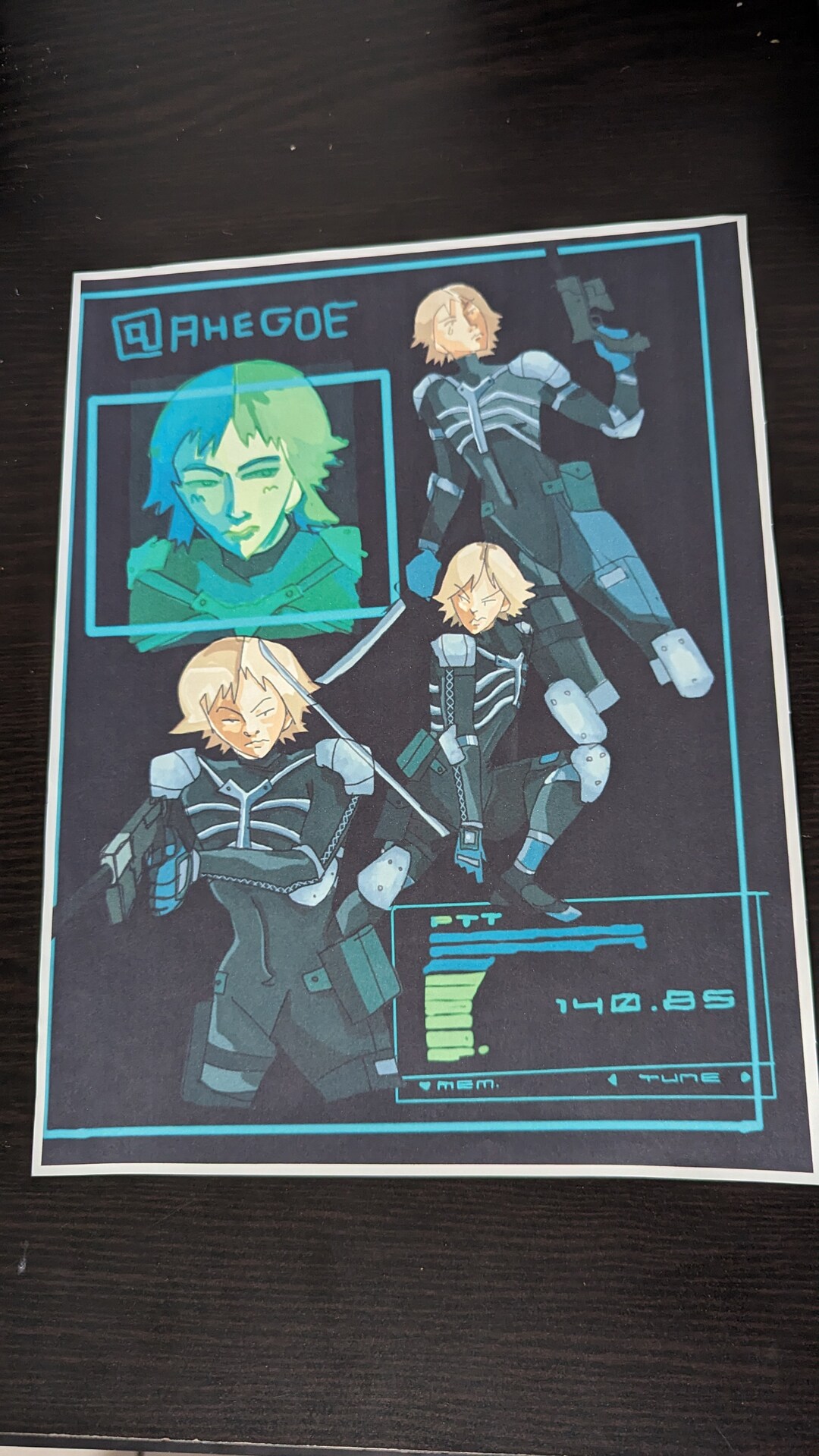 MGS2 Raiden Print - Etsy