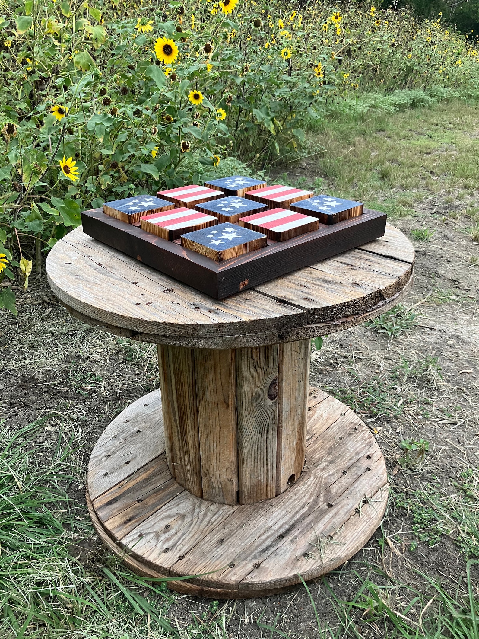 Patriotic Tic Tac Toe - Etsy