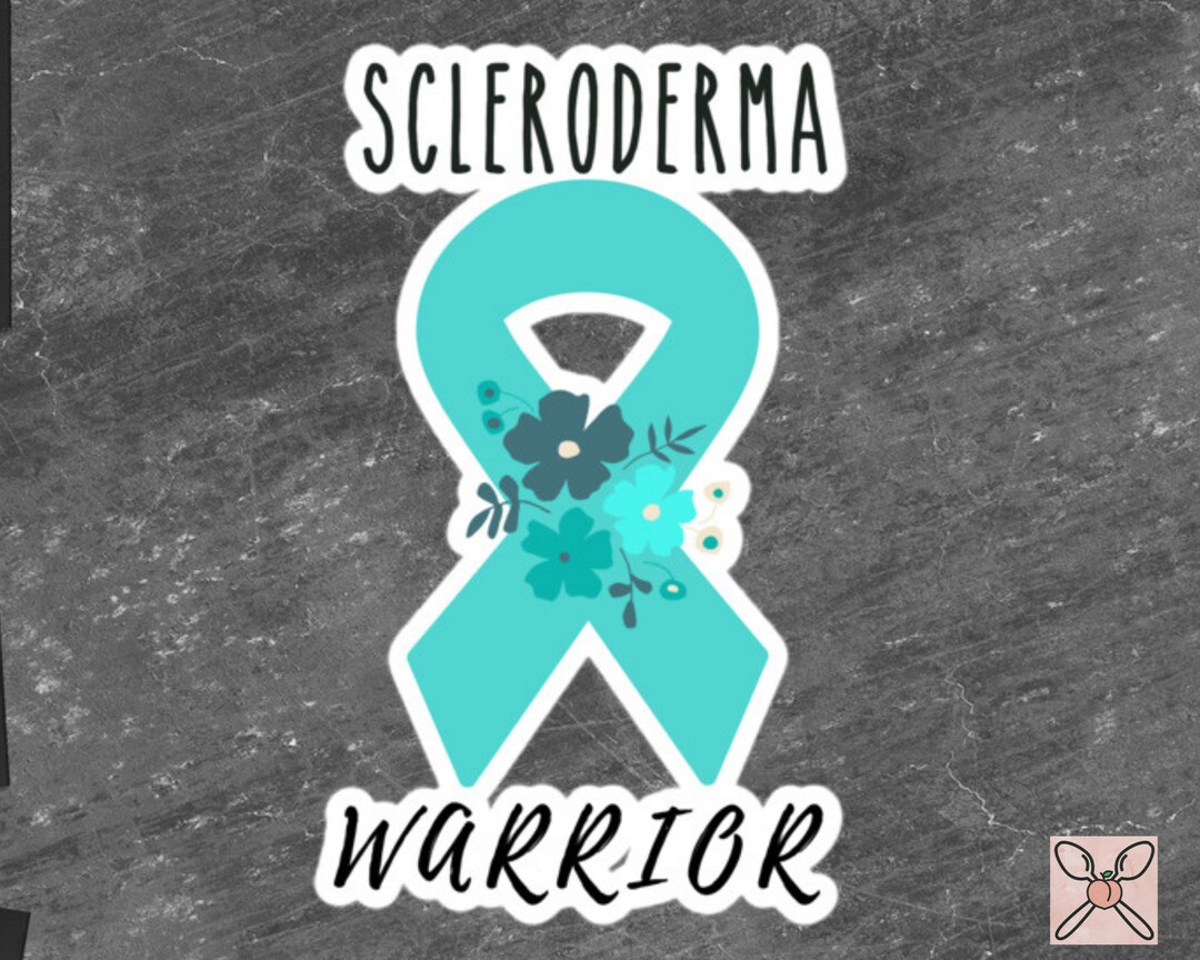 Scleroderma Awareness Sticker | Chronic Illness, Chronic Pain Spoonie ...