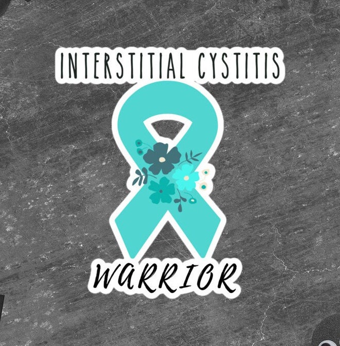 Interstitial Cystitis Awareness Sticker Chronic Illness - Etsy