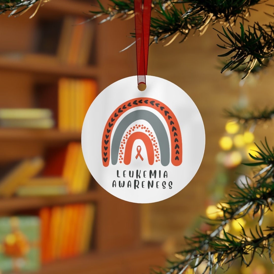 Leukemia Awareness Ornament | Holiday Home Decor & Stocking Stuffer ...