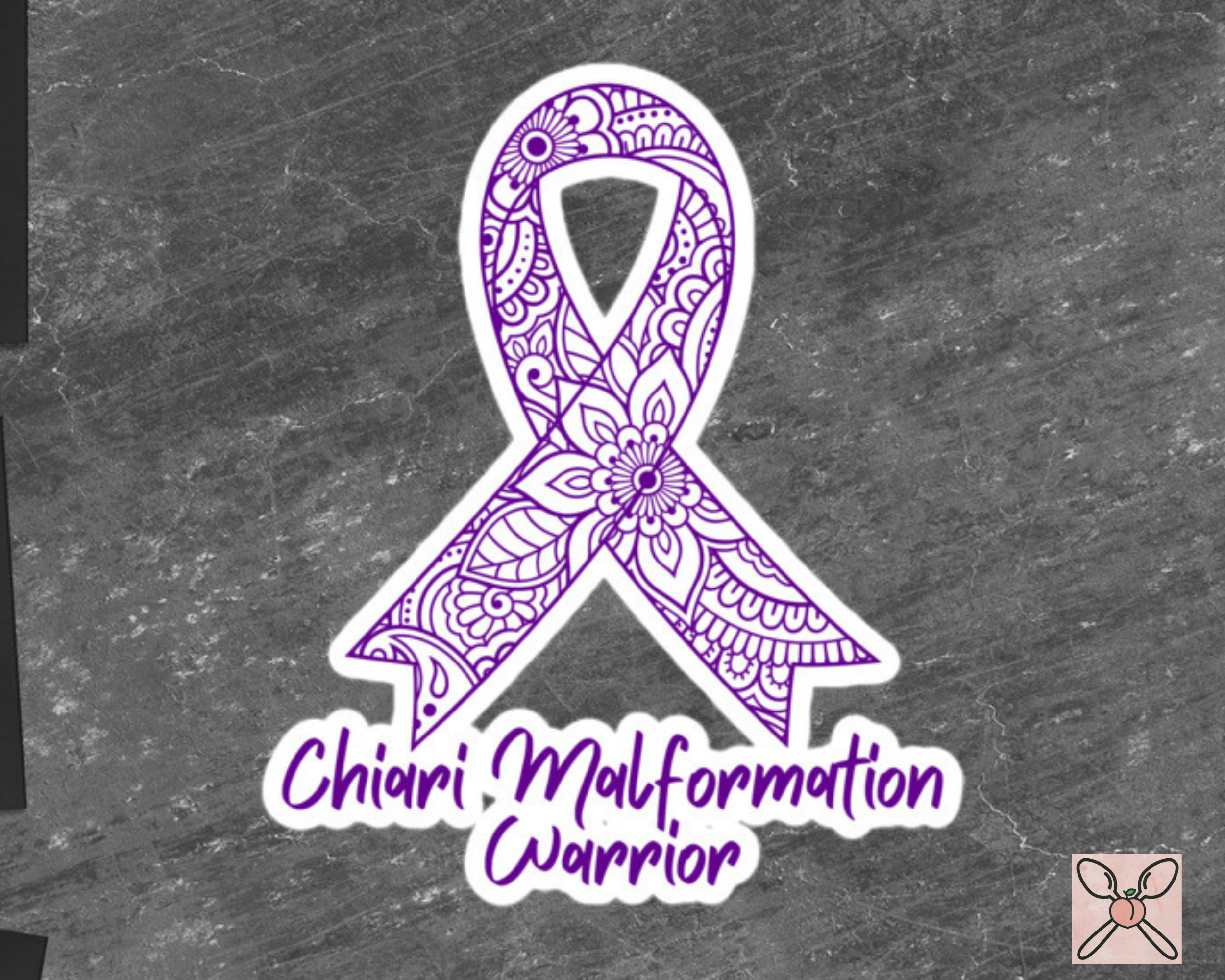 Chiari Malformation Awareness Sticker Chronic Illness | Etsy