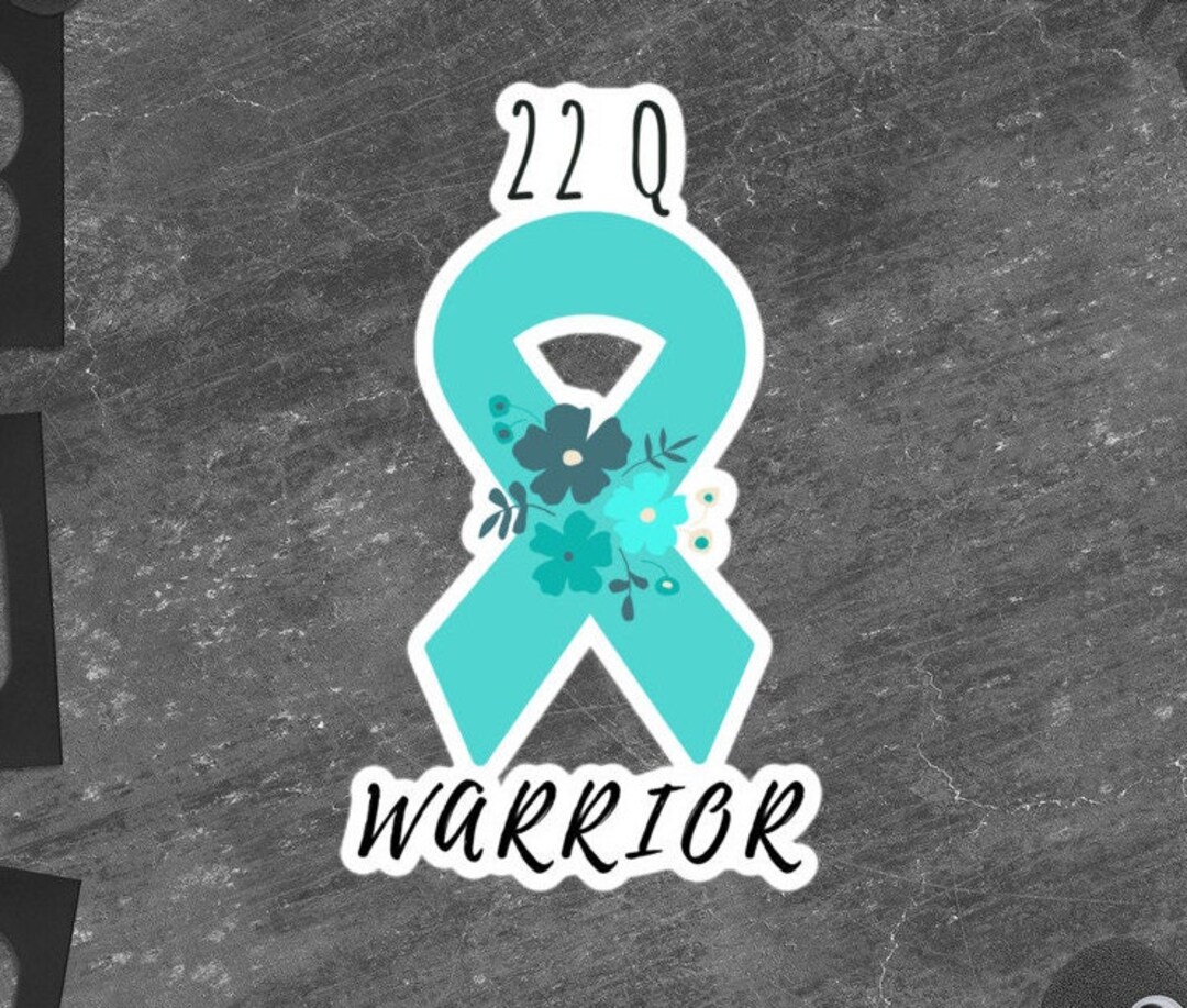 22Q Awareness Sticker | Chronic Illness, Chronic Pain Spoonie Decal ...