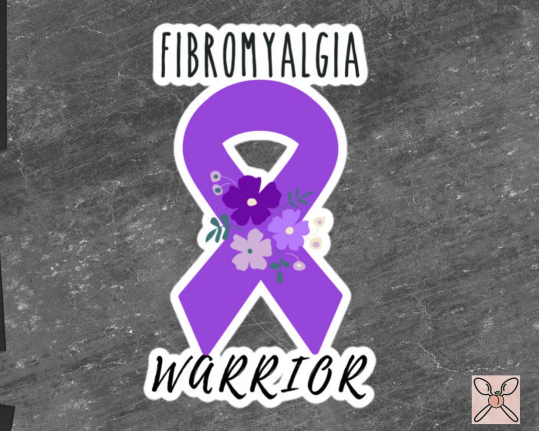 Fibromyalgia Awareness Sticker | Chronic Illness, Chronic Pain Spoonie ...