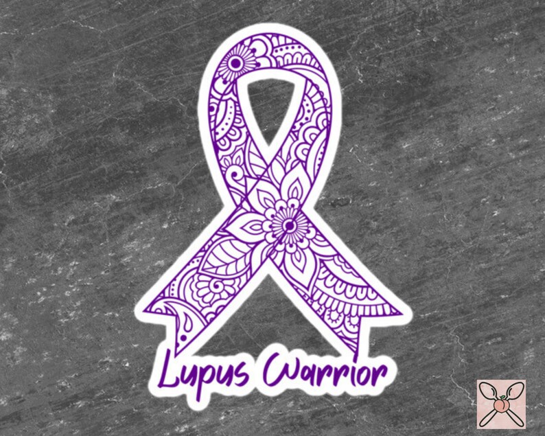 Lupus Awareness Sticker Chronic Illness Chronic Pain - Etsy