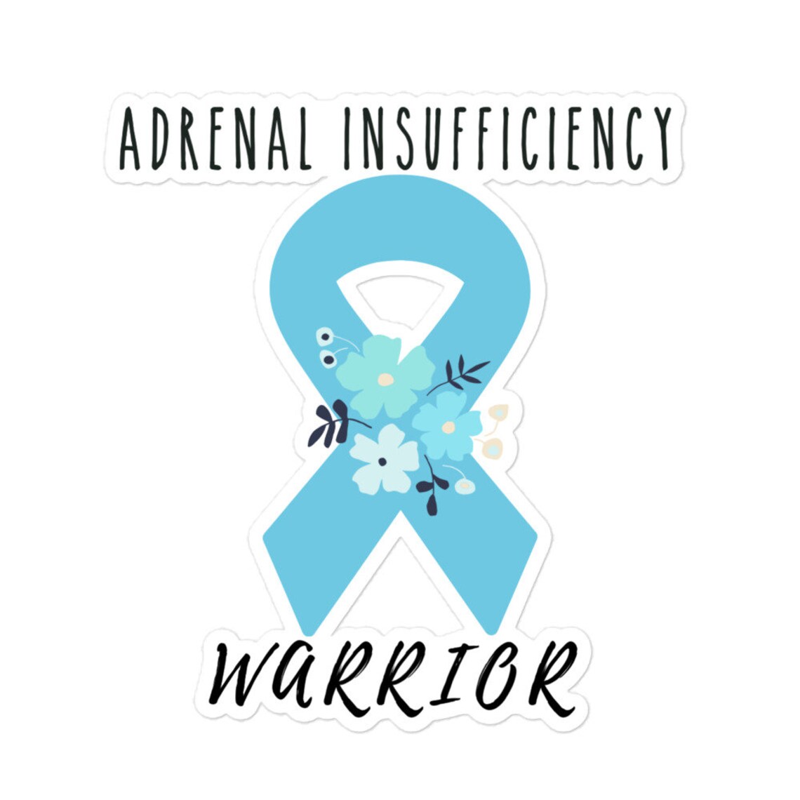 Adrenal Insufficiency Awareness Sticker Chronic Illness - Etsy