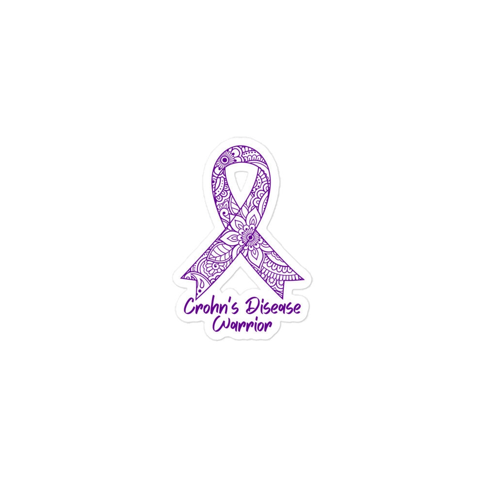 Crohn's Disease Awareness Sticker Chronic Illness | Etsy