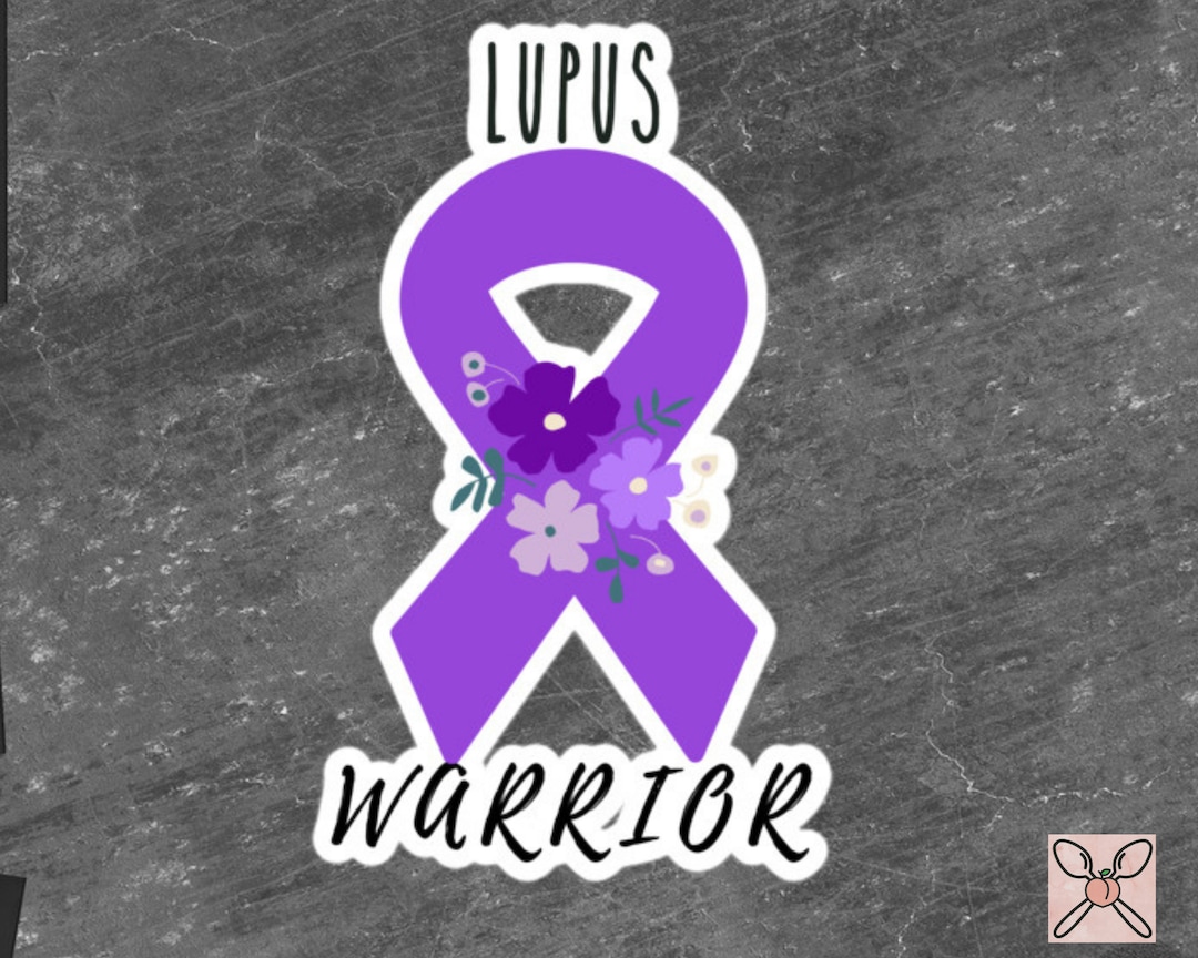 Lupus Awareness Sticker | Chronic Illness, Chronic Pain Spoonie Decal ...