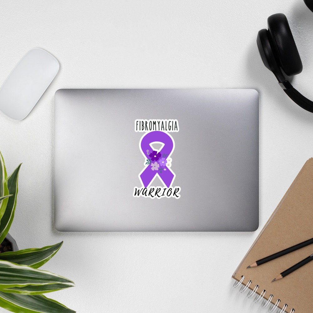Fibromyalgia Awareness Sticker | Chronic Illness, Chronic Pain Spoonie ...