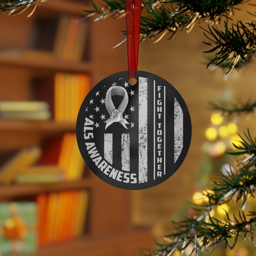 ALS Awareness Christmas Ornament Stocking Stuffer, Christmas Gift ...