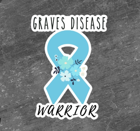Graves Disease Awareness Sticker Chronic Illness Chronic | Etsy