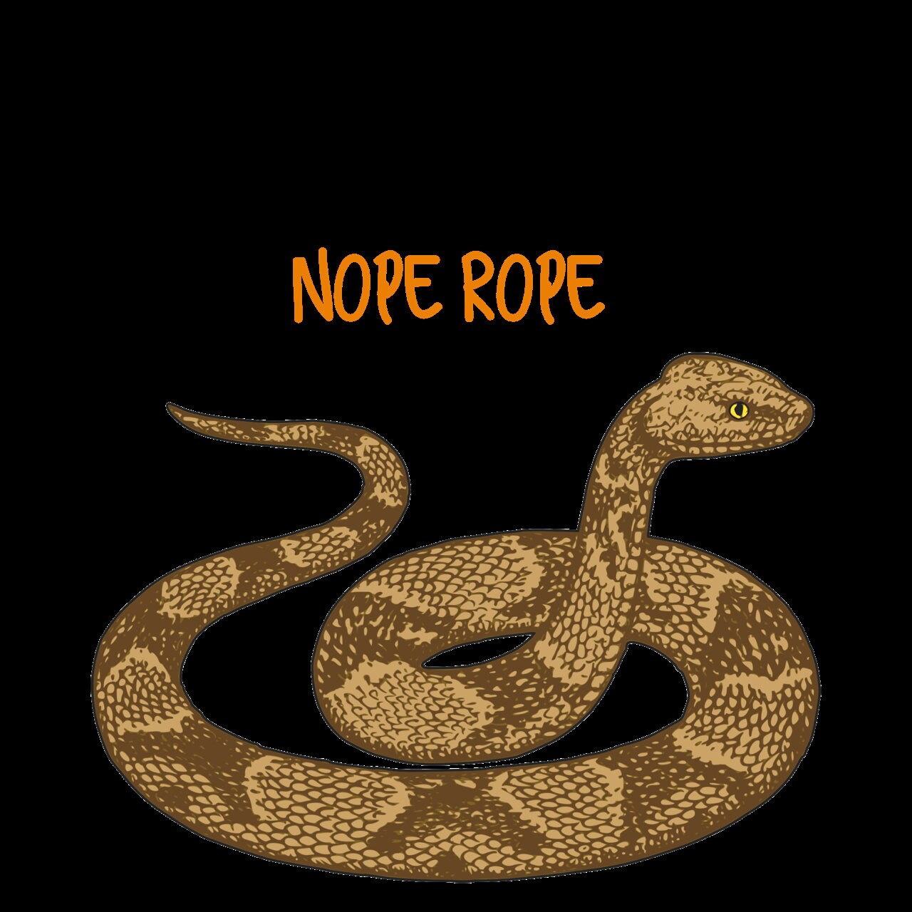 Snake Nope Rope Kurzärmeliges Herren und Frauen Lustiges | Etsy