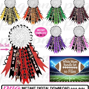 White Mum Set PNG/10 Files/bundle Set/white Mum/team Set/shirt Mum ...