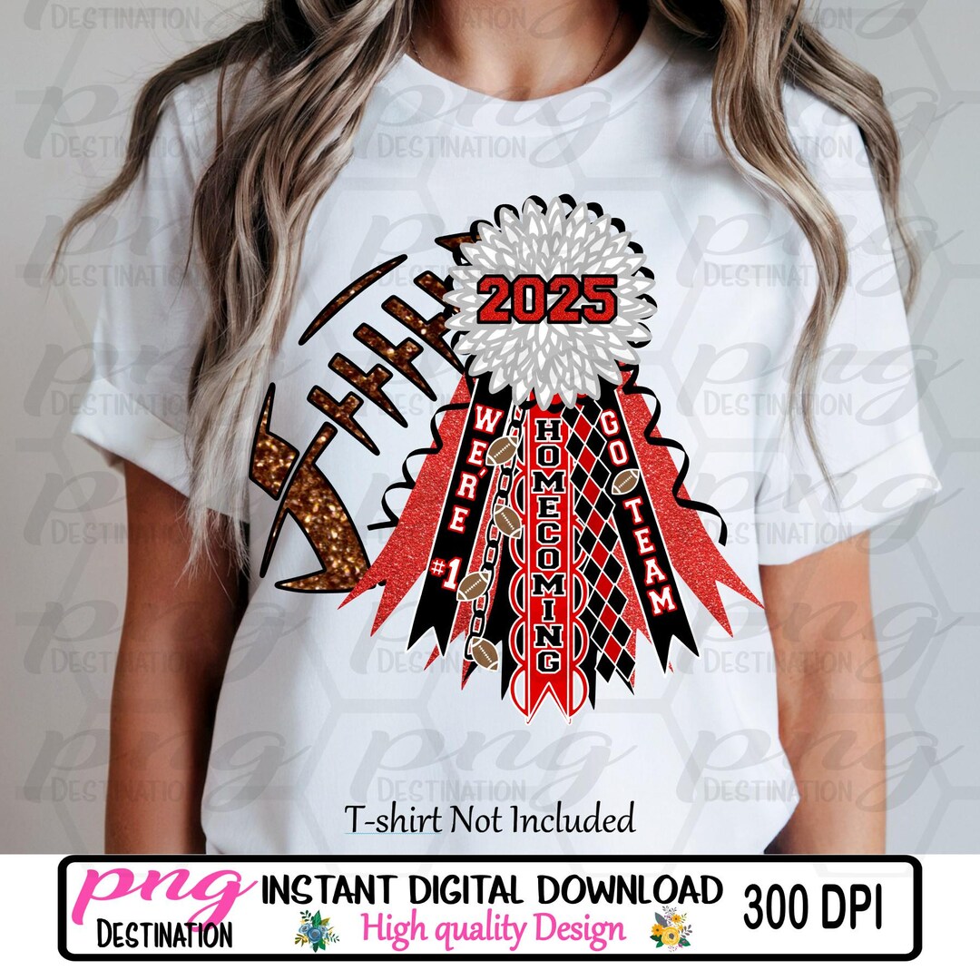 Football Mum PNG/HOCO Shirt Mum/red Black/white Flower Mum/shirt Mum ...
