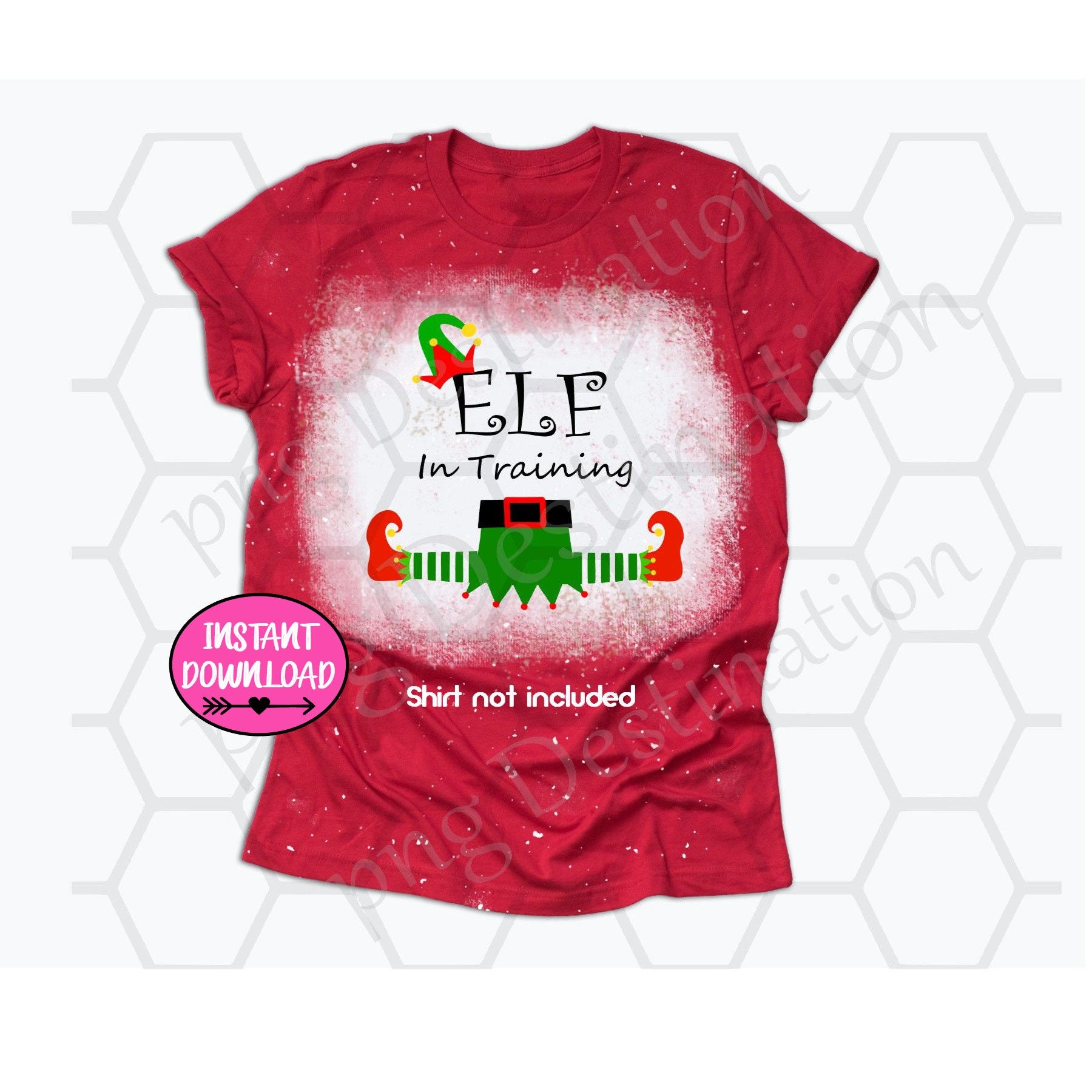 Christmas Elf in Training, PNG INSTANT DOWNLOAD, Christmas Elves ...