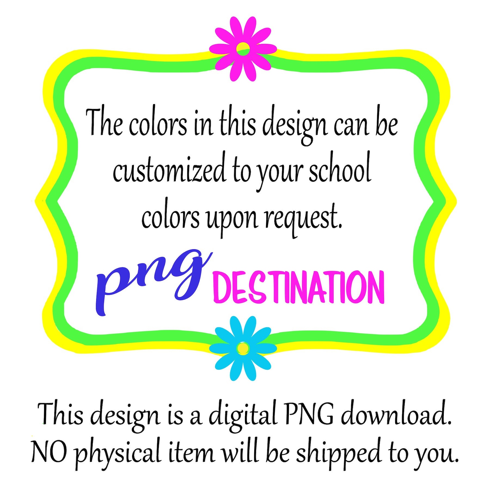 On Game Day We Wear Blue and Yellow, School Spirit, Team Spirit, PNG ...