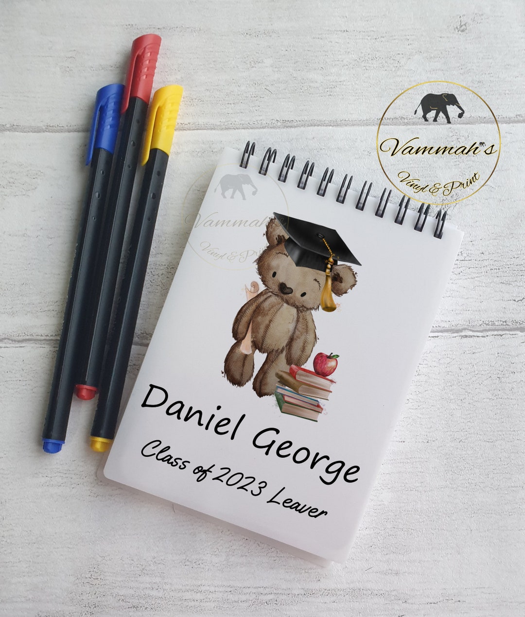 School Leavers Notebook A6 Notebook Plain Paper Primary - Etsy