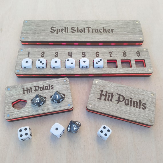 Role Playing Games RPG Class 5e Life HP counter DnD Paladin Feature ...