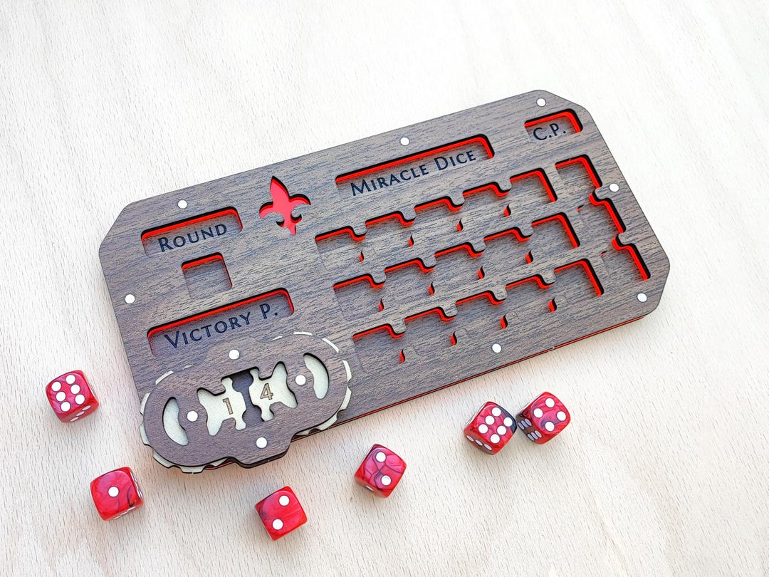 Warhammer 40K Sisters of Battle Game Tracker – Wh40k Miracle Dice and ...