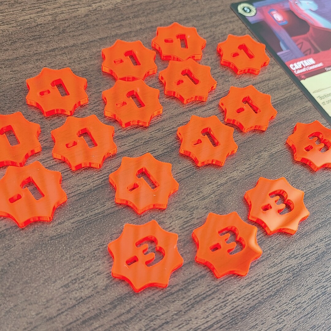 16 Pcs Lorcana Damage Token Pack SPEARHEAD - Etsy