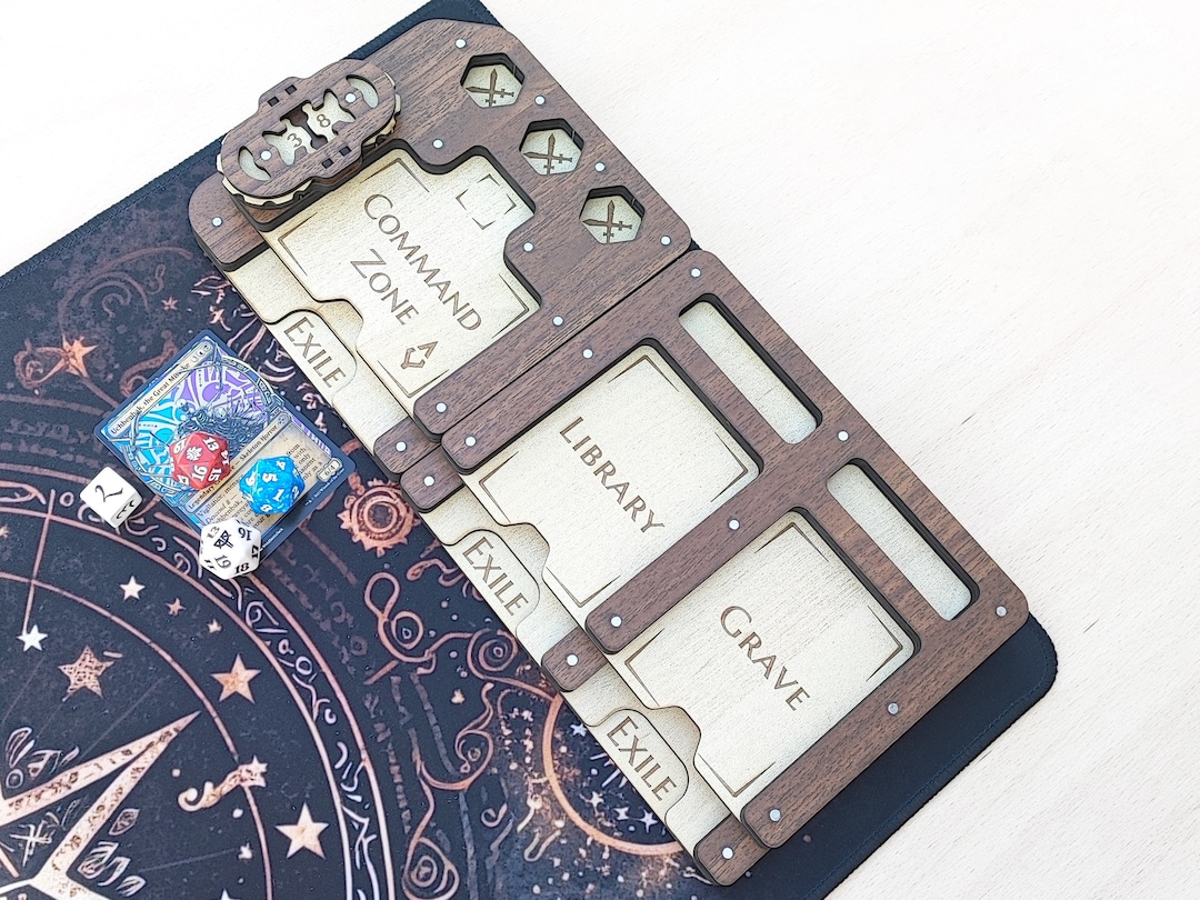 Magic the Gathering Totem Card Holder - MTG Custom Gift - Standard ...