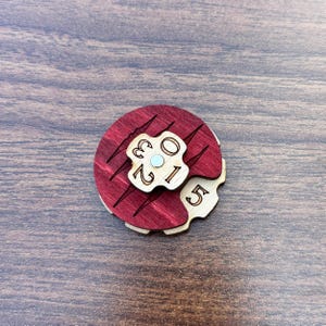 Mini Wood Health / Wound Counter & Game Tracker for Tabletop RPG ...